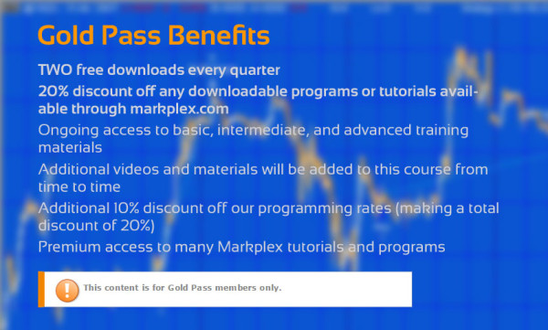 Markplex home | TradeStation EasyLanguage Tutorials & Programming