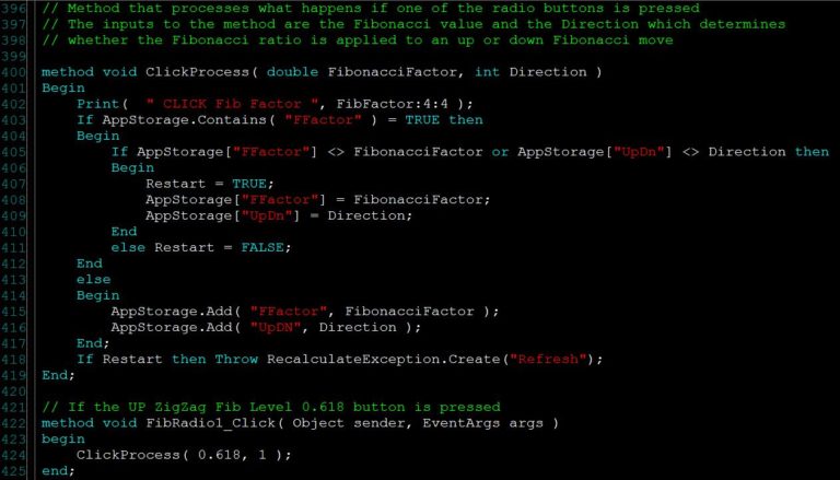 Programs for EasyLanguage Services for TradeStation
