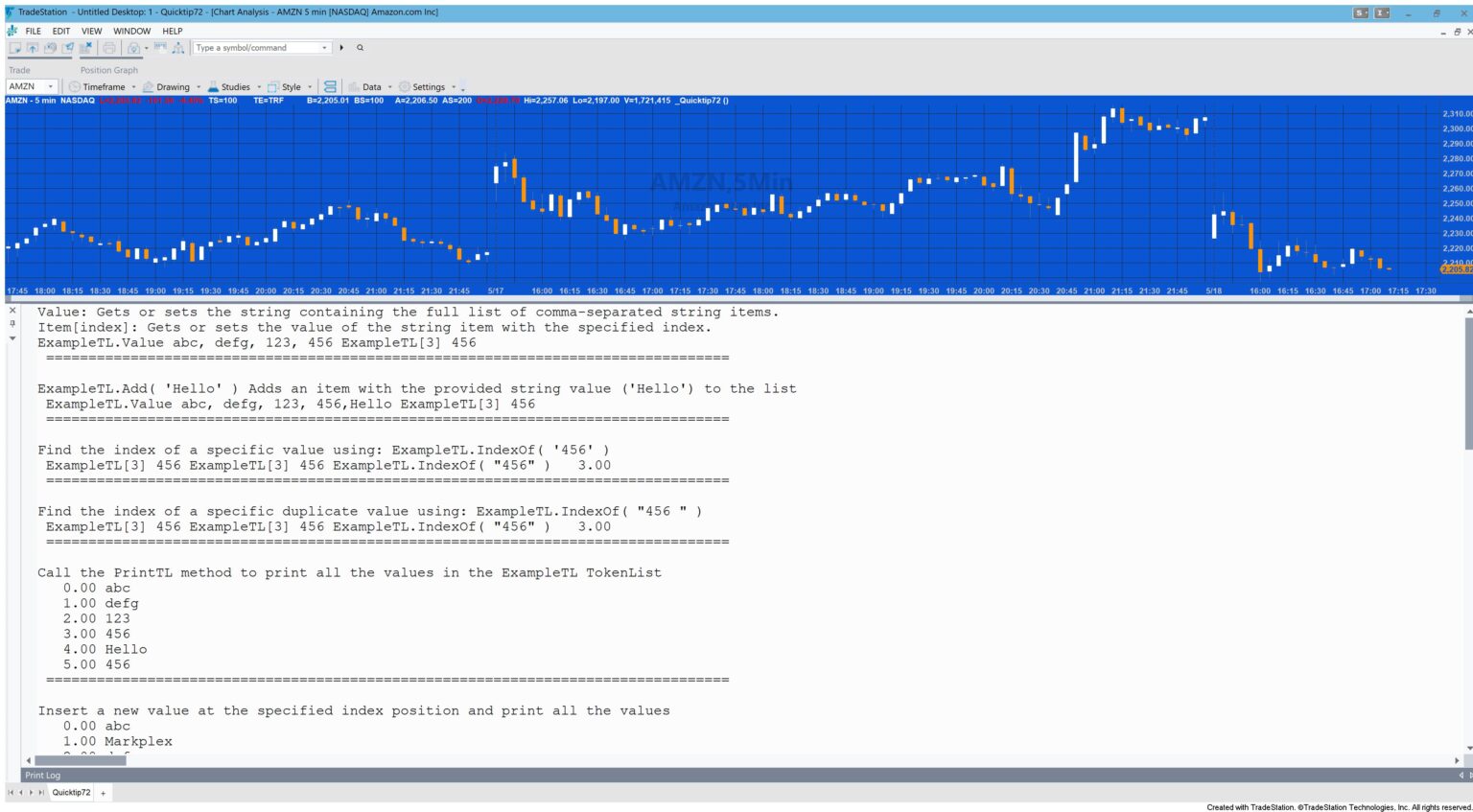 Quick-tip 72 | Using the TokenList class | TradeStation EasyLanguage Tutorials & Programming