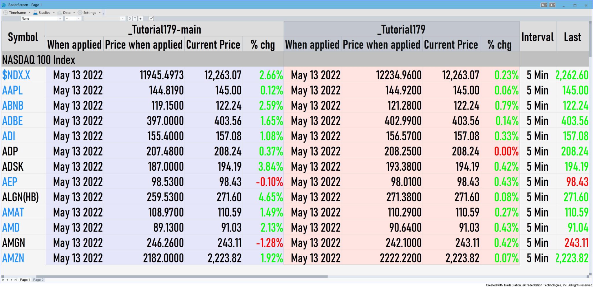 Tutorial 179 | Using AppStorage in the calculation of price change since this tutorial program ...