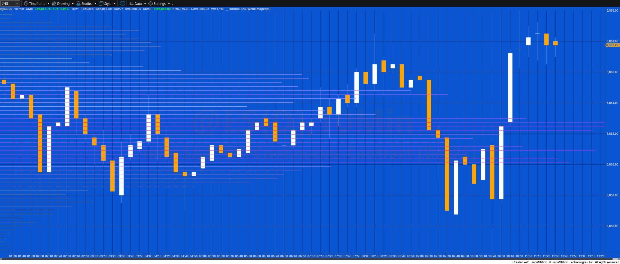 Tutorial 223 | Price profile | TradeStation EasyLanguage Tutorials & Programming